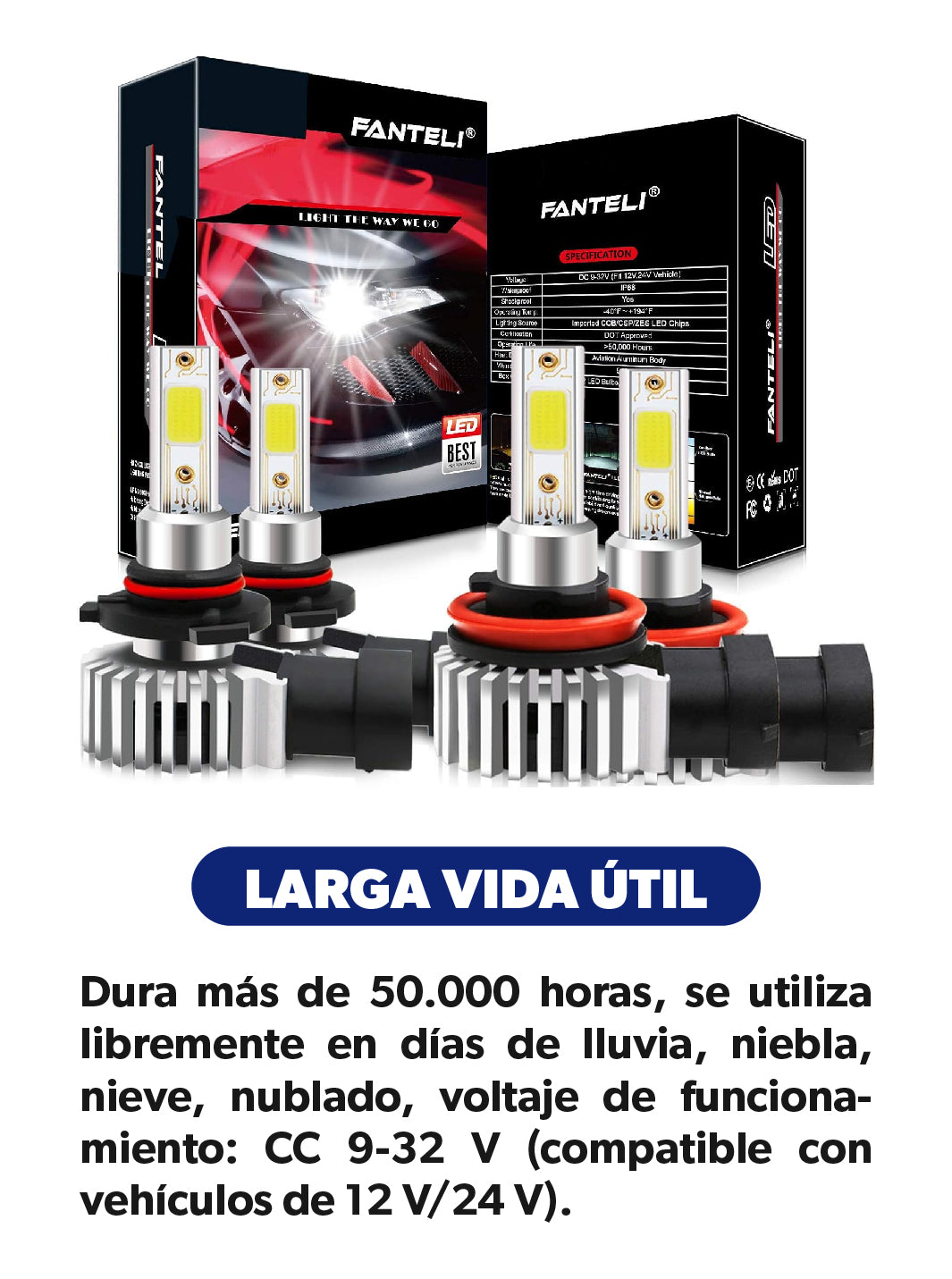 LUCES FRONTALES PARA AUTOMÓVILES – MAGISHOP